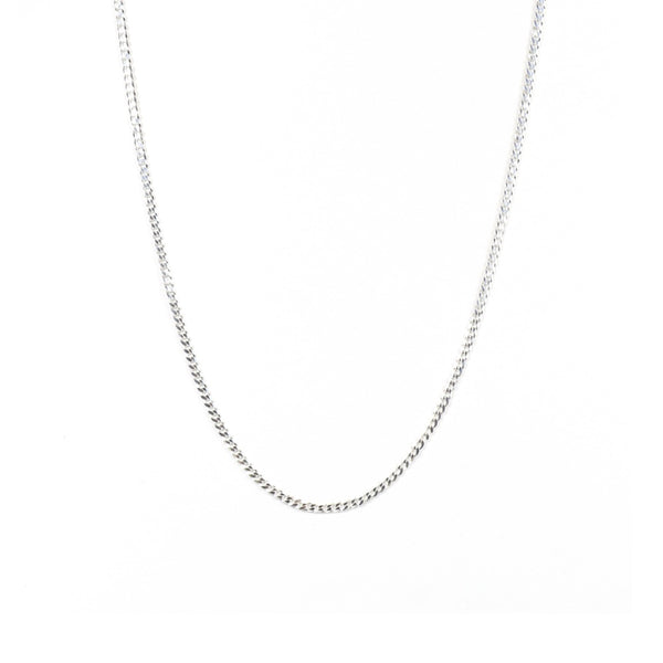 Thin Silver Cuban Curb Men's Chain – Ravia Jewels